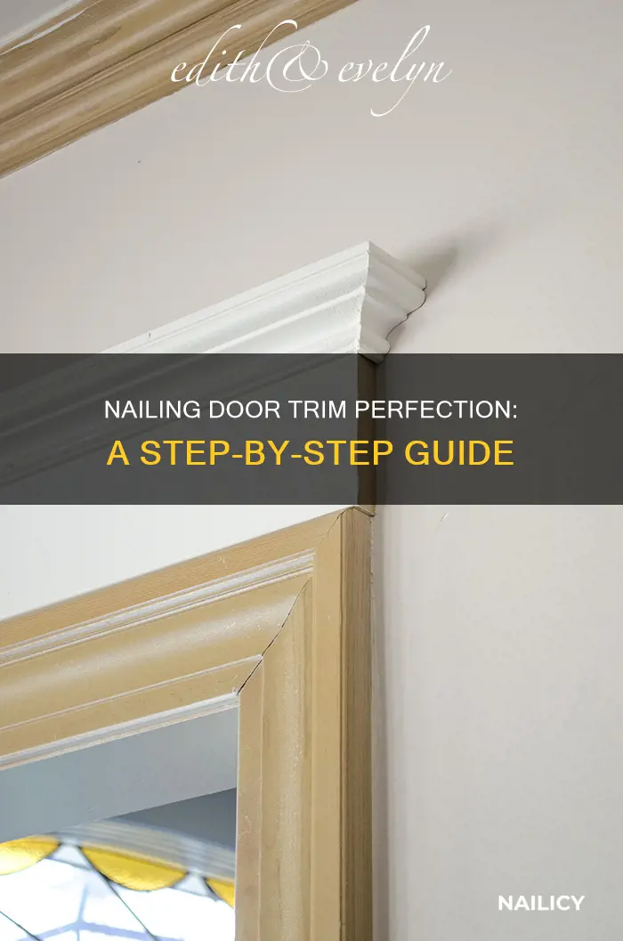 Nailing Door Trim Perfection: A Step-By-Step Guide | Nailicy