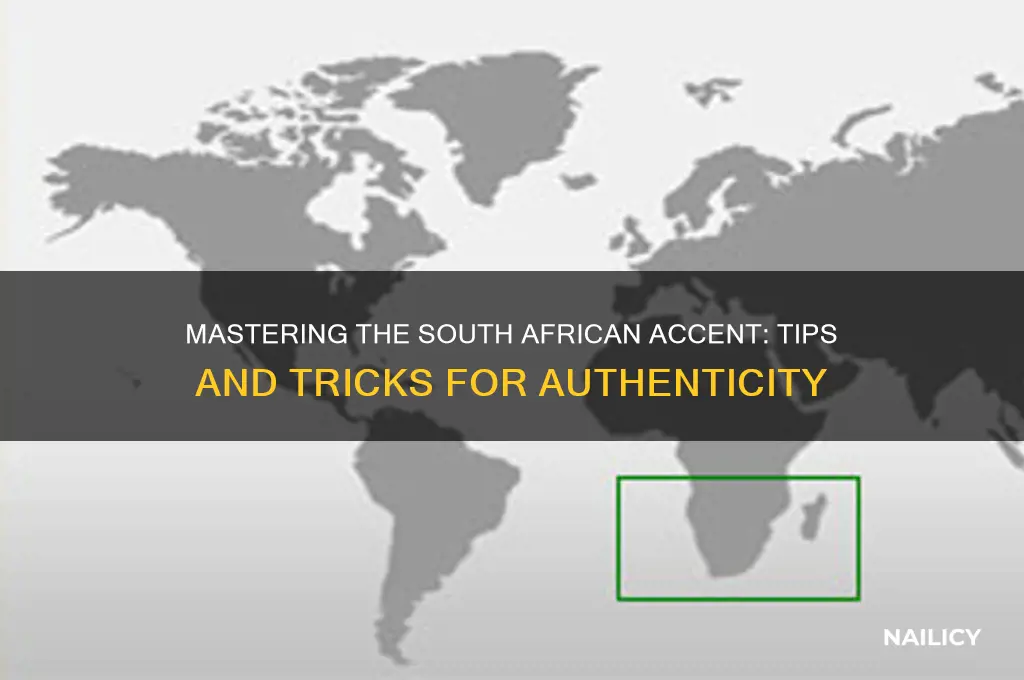 Mastering The South African Accent: Tips And Tricks For Authenticity ...
