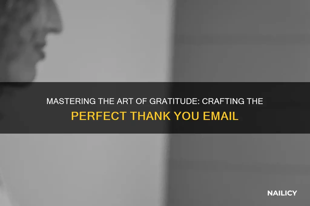 Mastering The Art Of Gratitude: Crafting The Perfect Thank You Email ...