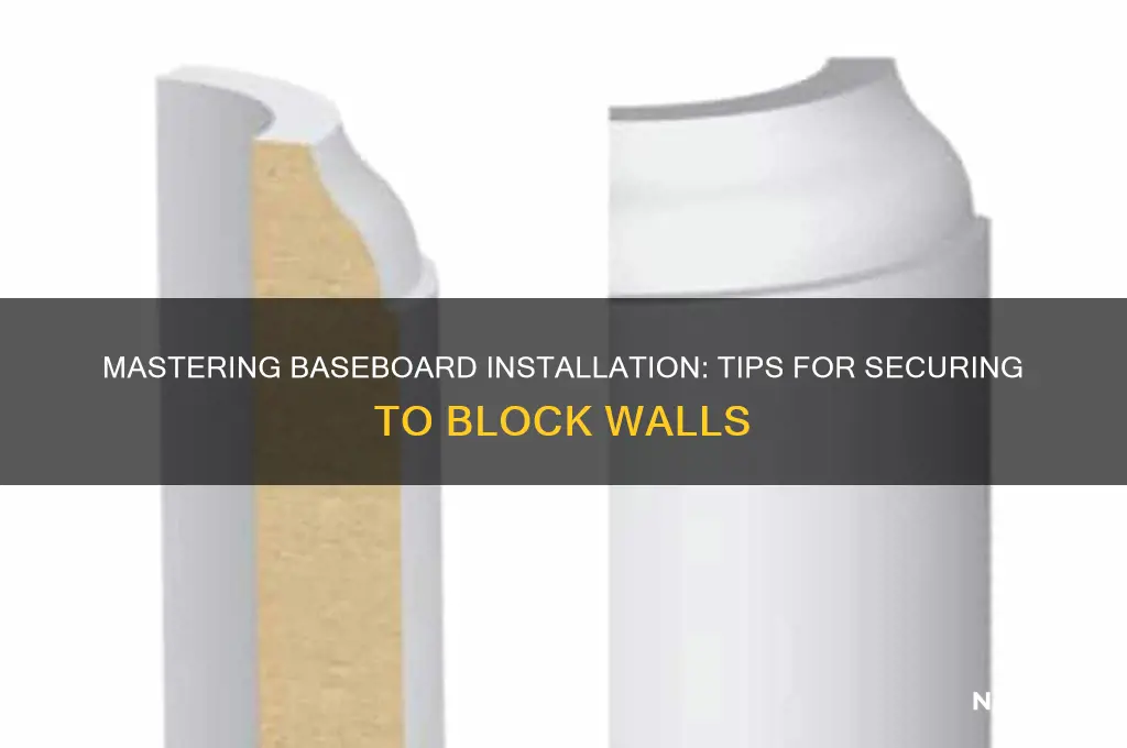 Mastering Baseboard Installation: Tips For Securing To Block Walls ...