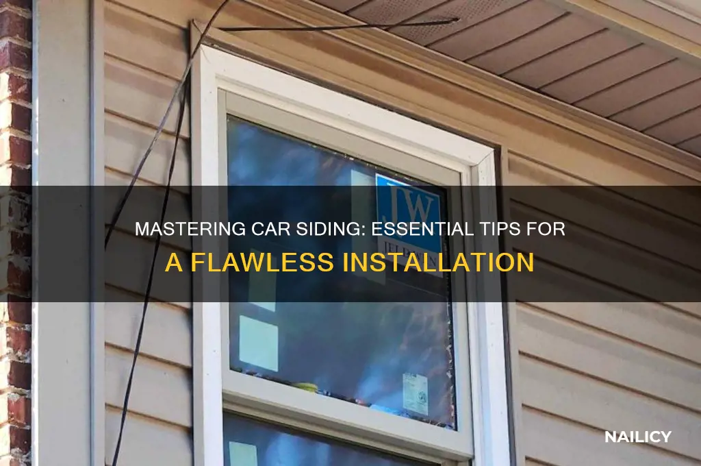 Mastering Car Siding: Essential Tips For A Flawless Installation | Nailicy