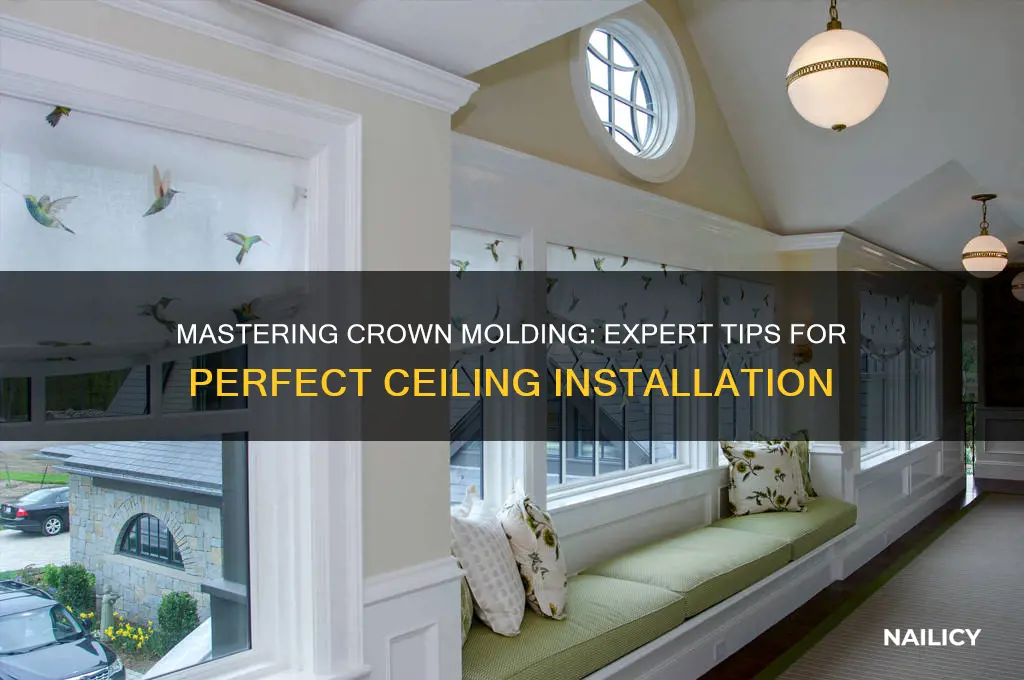 Mastering Crown Molding: Expert Tips For Perfect Ceiling Installation ...