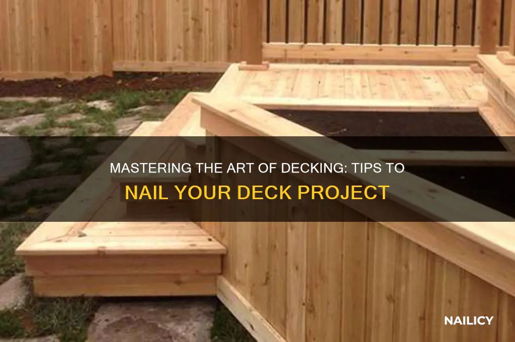Mastering The Art Of Decking: Tips To Nail Your Deck Project | Nailicy