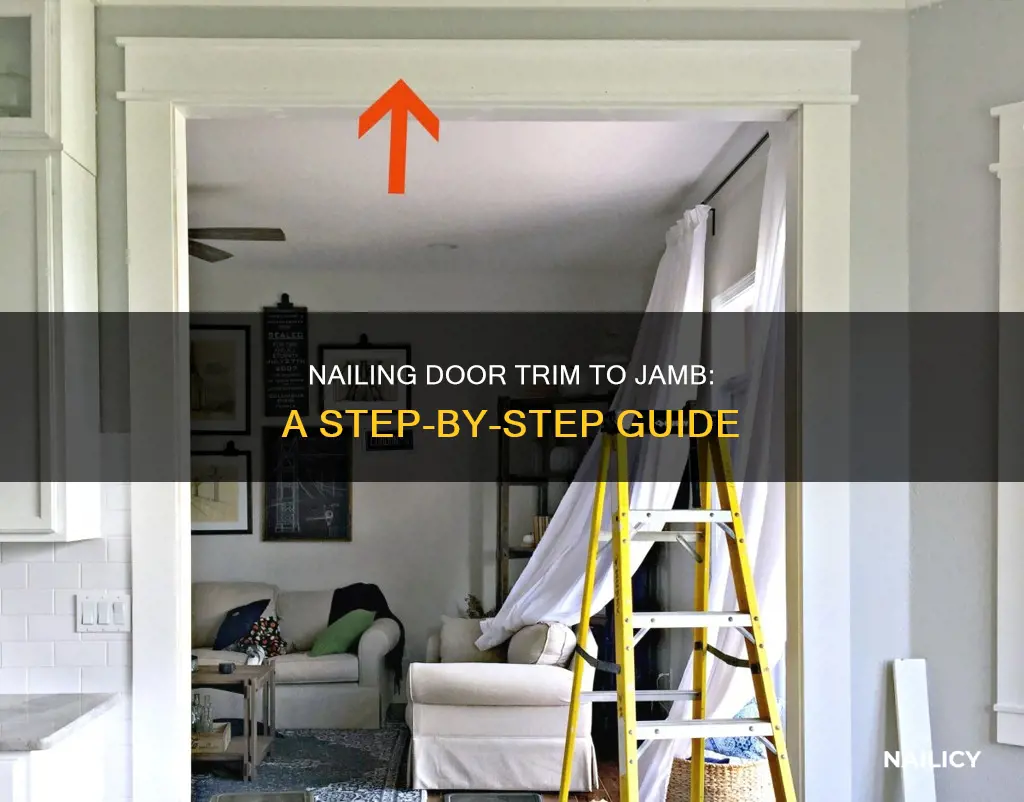 Nailing Door Trim To Jamb: A Step-By-Step Guide | Nailicy