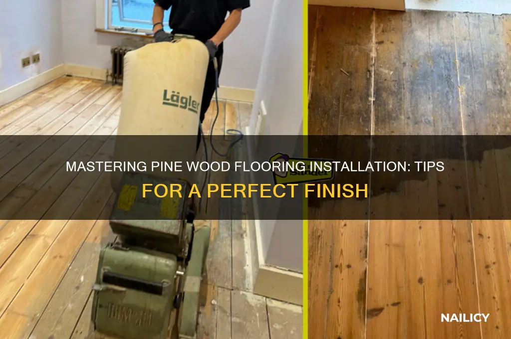 Mastering Pine Wood Flooring Installation: Tips For A Perfect Finish ...