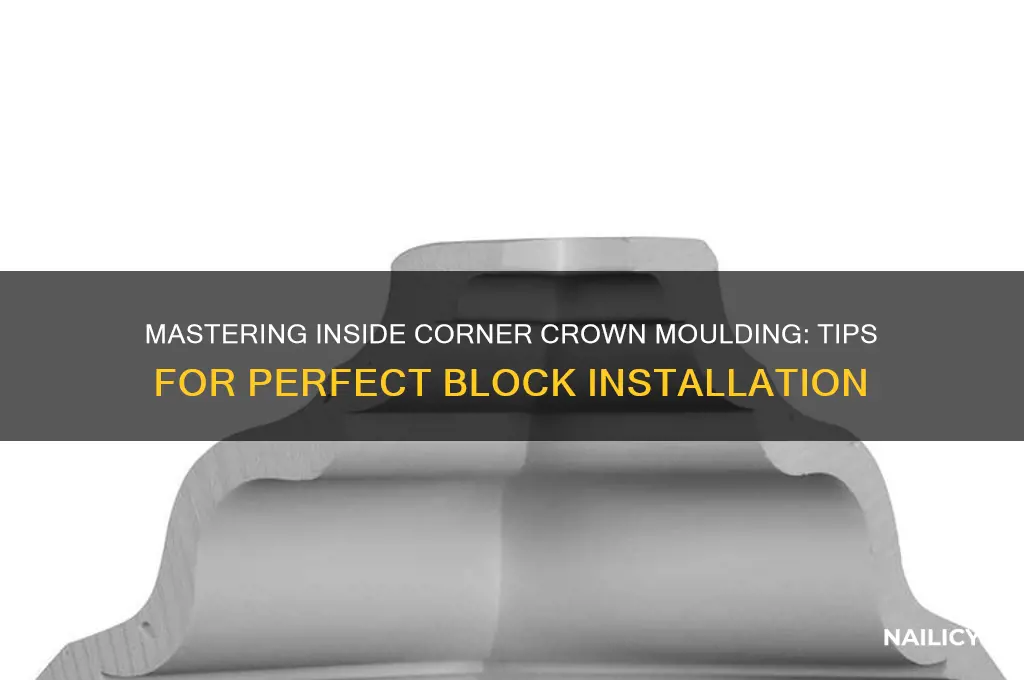 Mastering Inside Corner Crown Moulding: Tips For Perfect Block ...