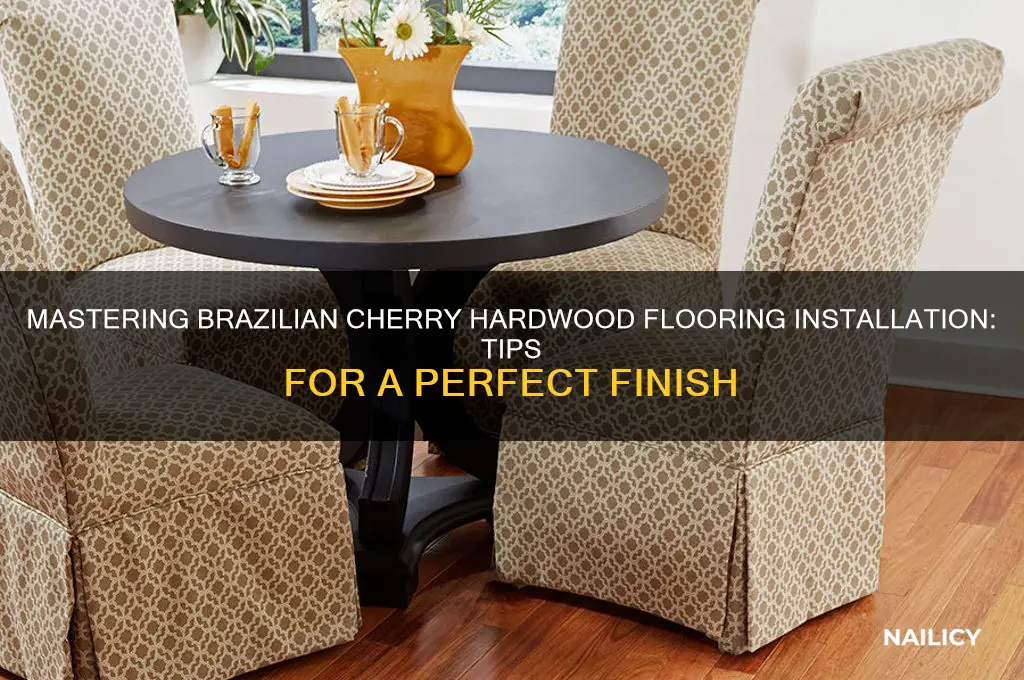 Mastering Brazilian Cherry Hardwood Flooring Installation: Tips For A ...