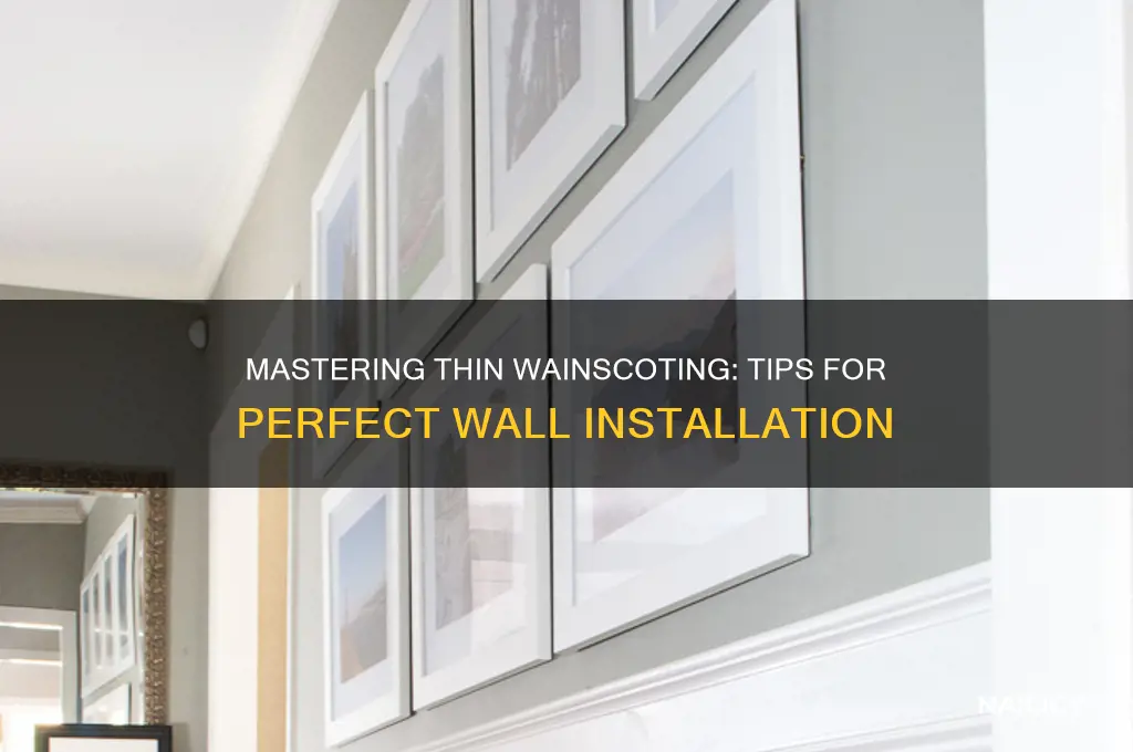 Mastering Thin Wainscoting: Tips For Perfect Wall Installation | Nailicy