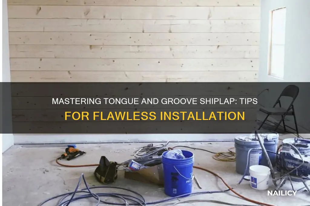 Mastering Tongue And Groove Shiplap: Tips For Flawless Installation ...