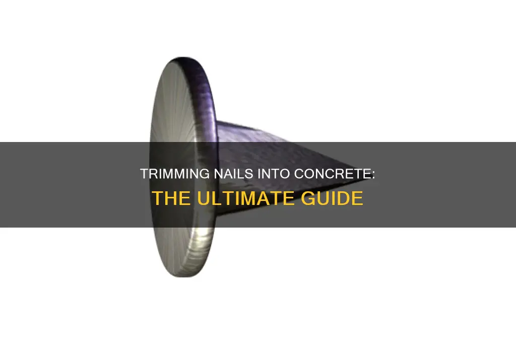 Trimming Nails Into Concrete: The Ultimate Guide | Nailicy