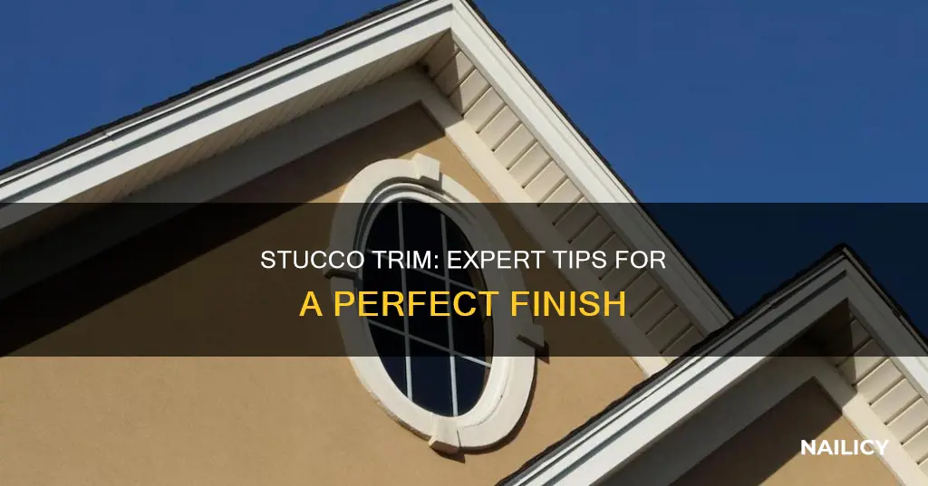 Stucco Trim: Expert Tips For A Perfect Finish | Nailicy