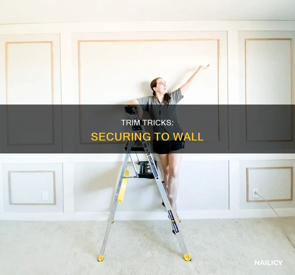 Trim Tricks: Securing To Wall | Nailicy