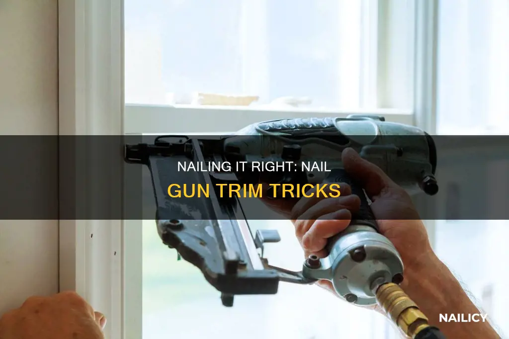 Nailing It Right: Nail Gun Trim Tricks | Nailicy