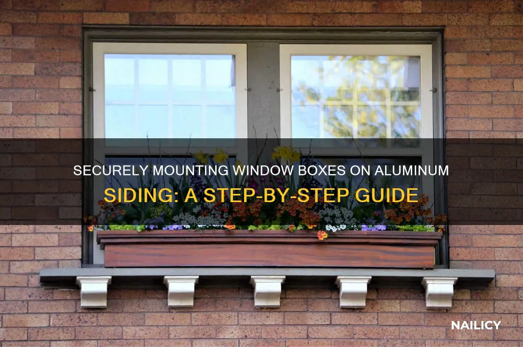 Securely Mounting Window Boxes On Aluminum Siding: A Step-By-Step Guide ...