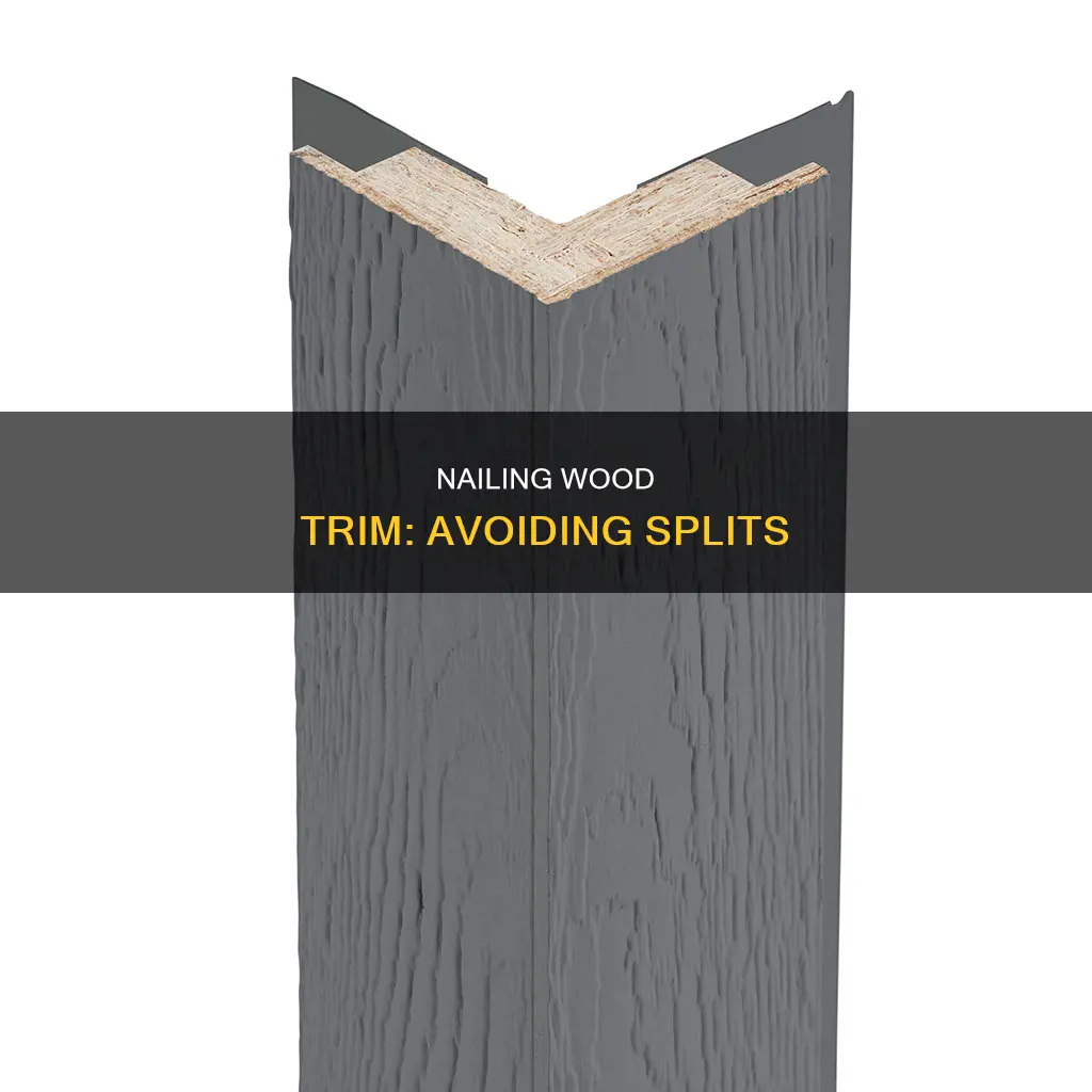 Nailing Wood Trim: Avoiding Splits | Nailicy