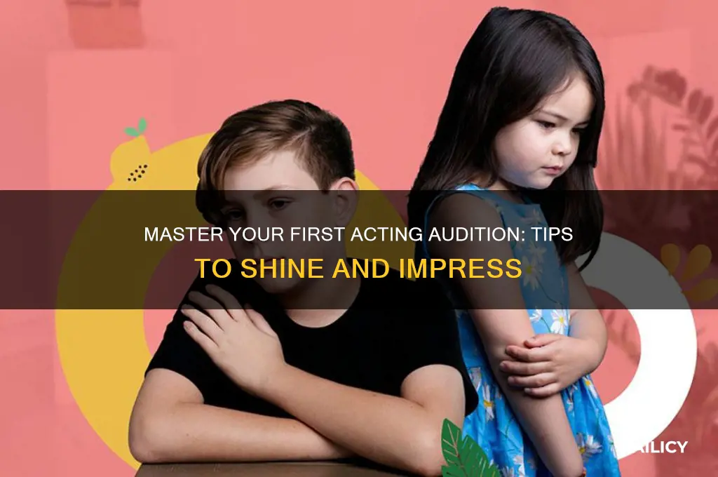 Master Your First Acting Audition: Tips To Shine And Impress | Nailicy