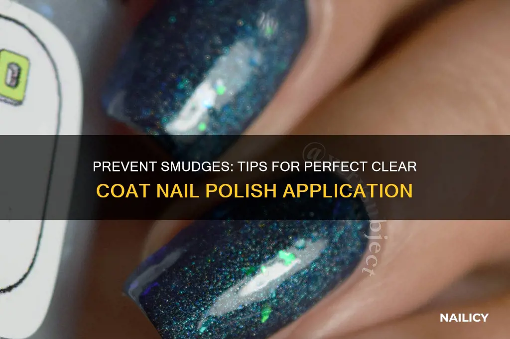 Prevent Smudges: Tips For Perfect Clear Coat Nail Polish Application ...