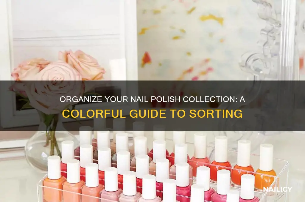 Organize Your Nail Polish Collection: A Colorful Guide To Sorting | Nailicy