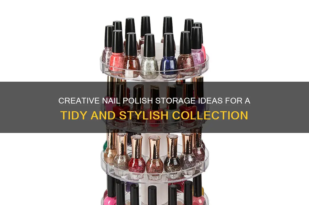 Creative Nail Polish Storage Ideas For A Tidy And Stylish Collection ...