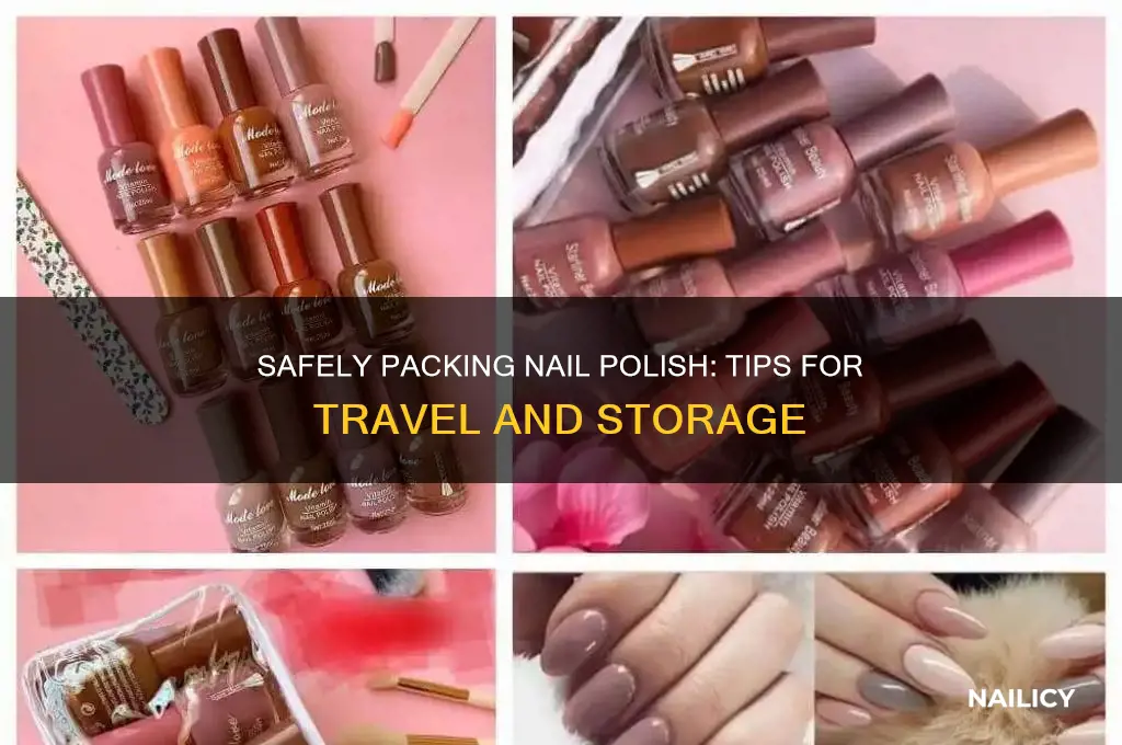 Safely Packing Nail Polish: Tips For Travel And Storage | Nailicy