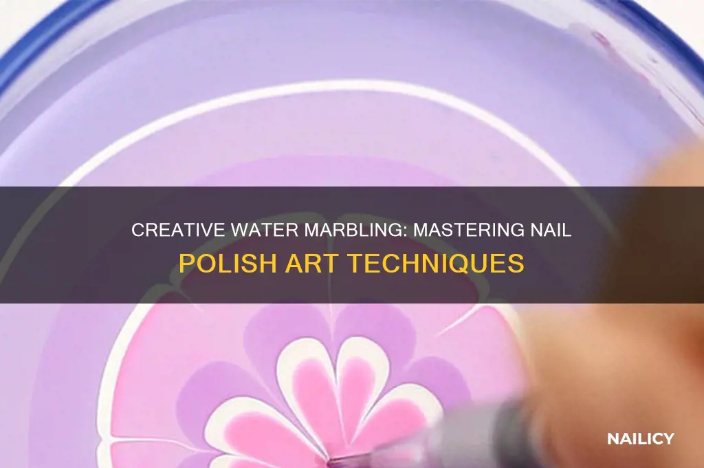 Creative Water Marbling: Mastering Nail Polish Art Techniques | Nailicy