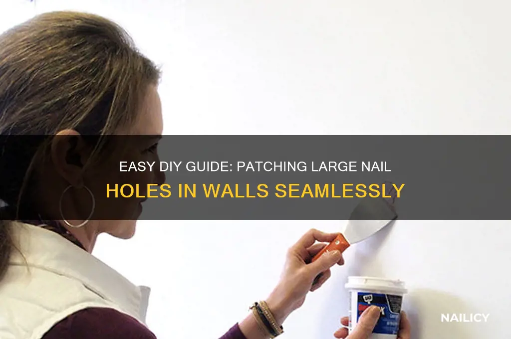 Easy Diy Guide: Patching Large Nail Holes In Walls Seamlessly | Nailicy