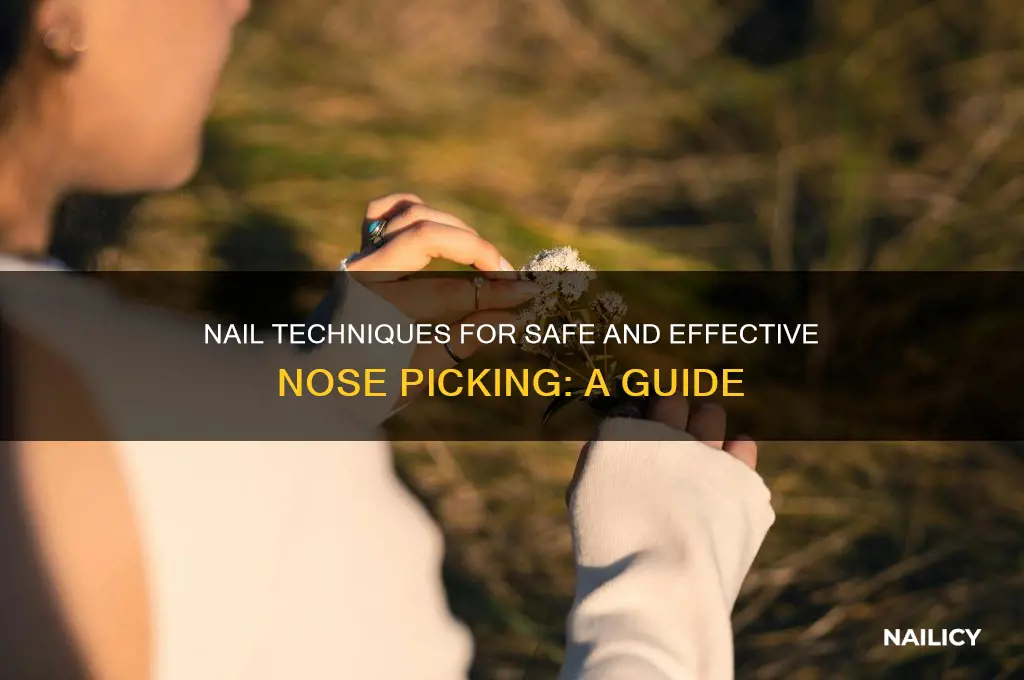 Nail Techniques For Safe And Effective Nose Picking: A Guide | Nailicy