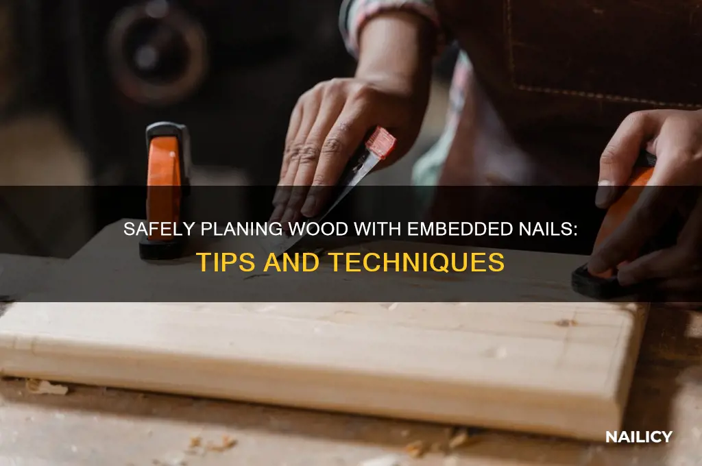 Safely Planing Wood With Embedded Nails: Tips And Techniques | Nailicy