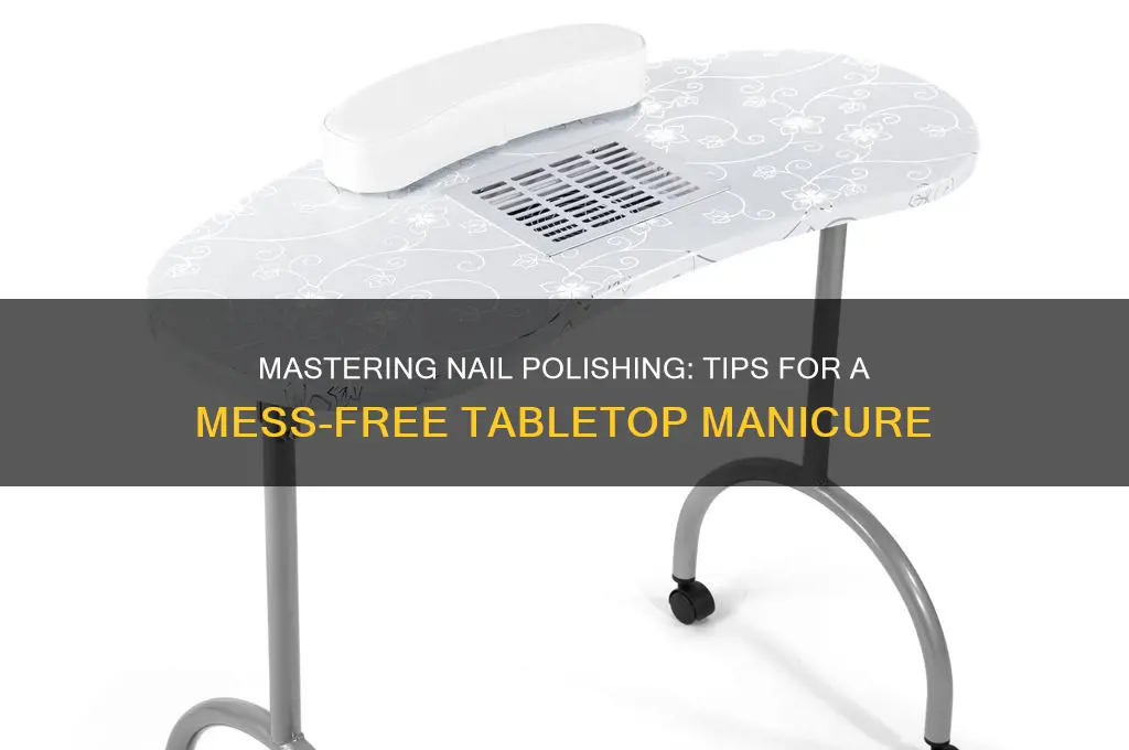 Mastering Nail Polishing: Tips For A Mess-Free Tabletop Manicure | Nailicy