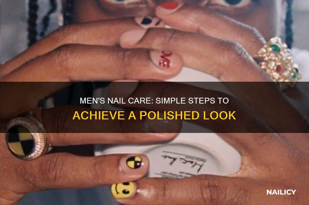 Men's Nail Care: Simple Steps To Achieve A Polished Look | Nailicy