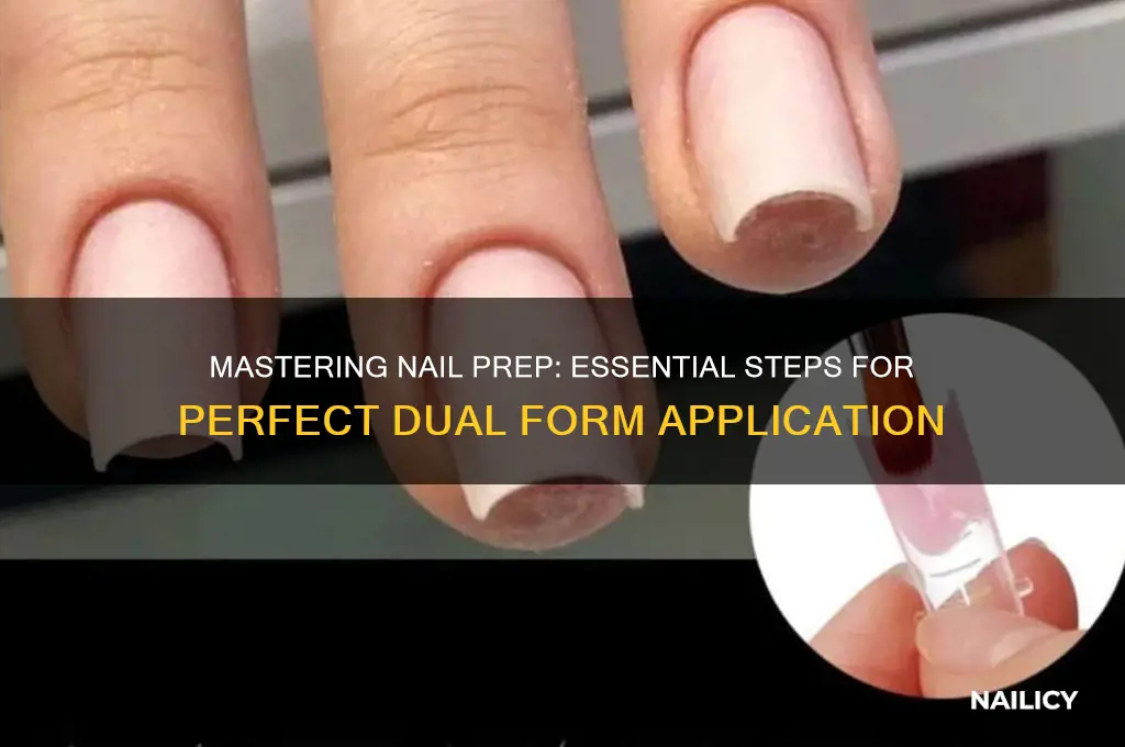 Mastering Nail Prep: Essential Steps For Perfect Dual Form Application ...