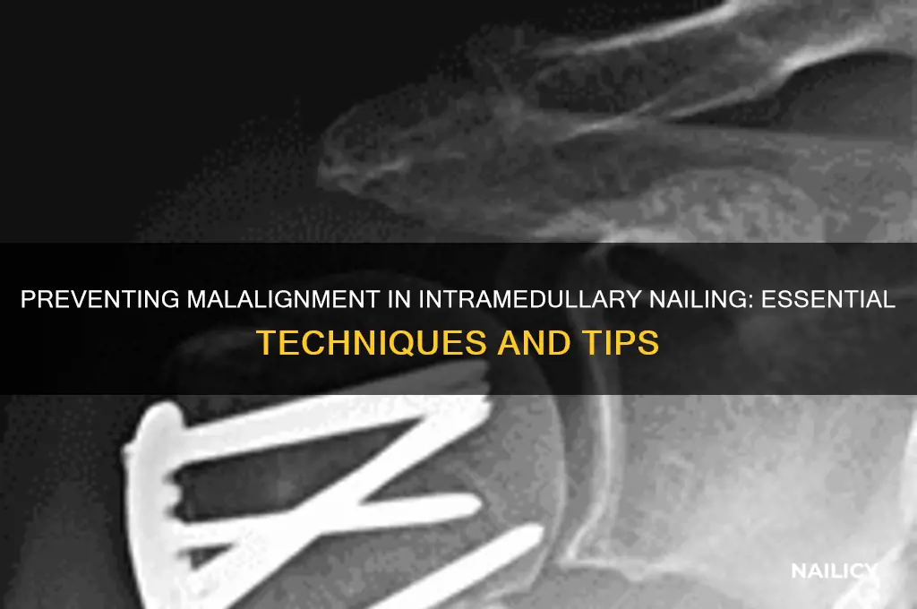 Preventing Malalignment In Intramedullary Nailing: Essential Techniques ...