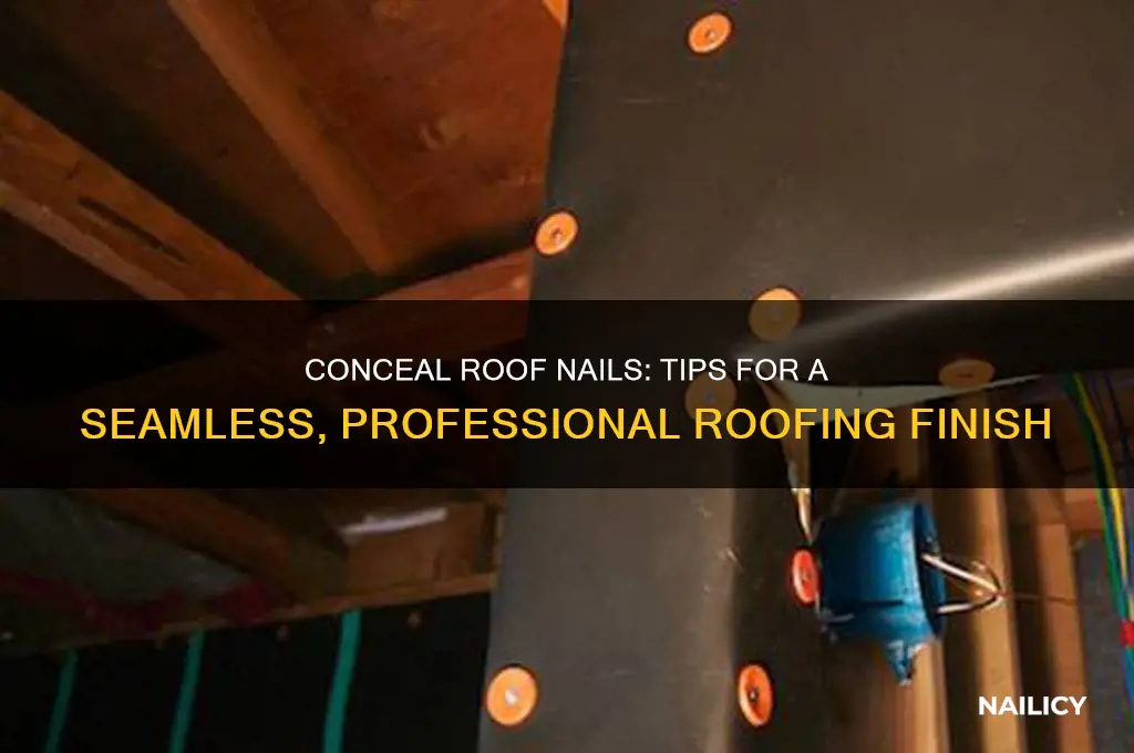 Conceal Roof Nails: Tips For A Seamless, Professional Roofing Finish ...