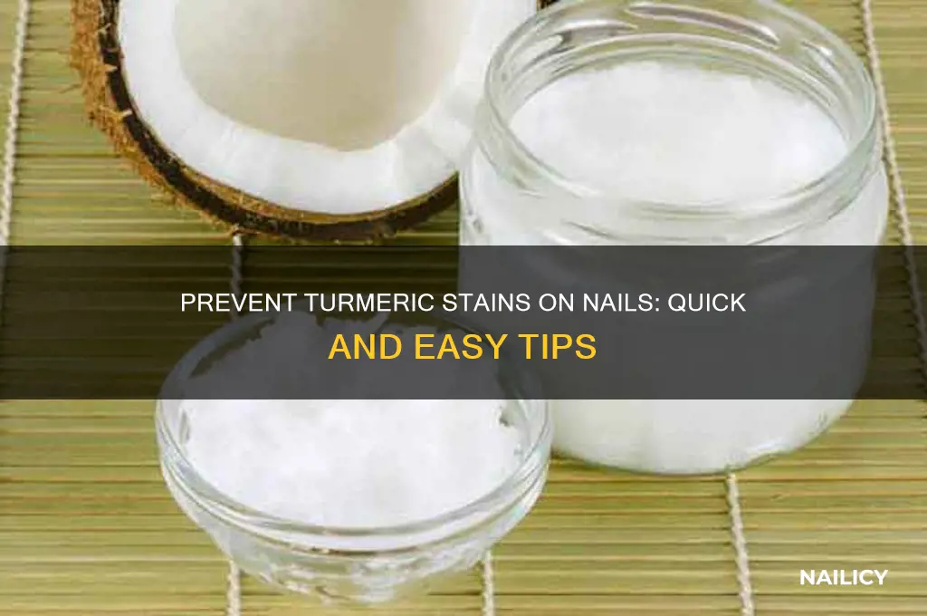 Prevent Turmeric Stains On Nails: Quick And Easy Tips | Nailicy
