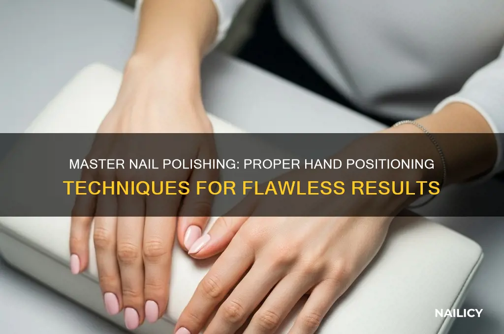 Master Nail Polishing: Proper Hand Positioning Techniques For Flawless ...