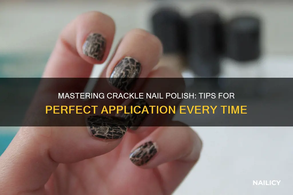 Mastering Crackle Nail Polish: Tips For Perfect Application Every Time ...