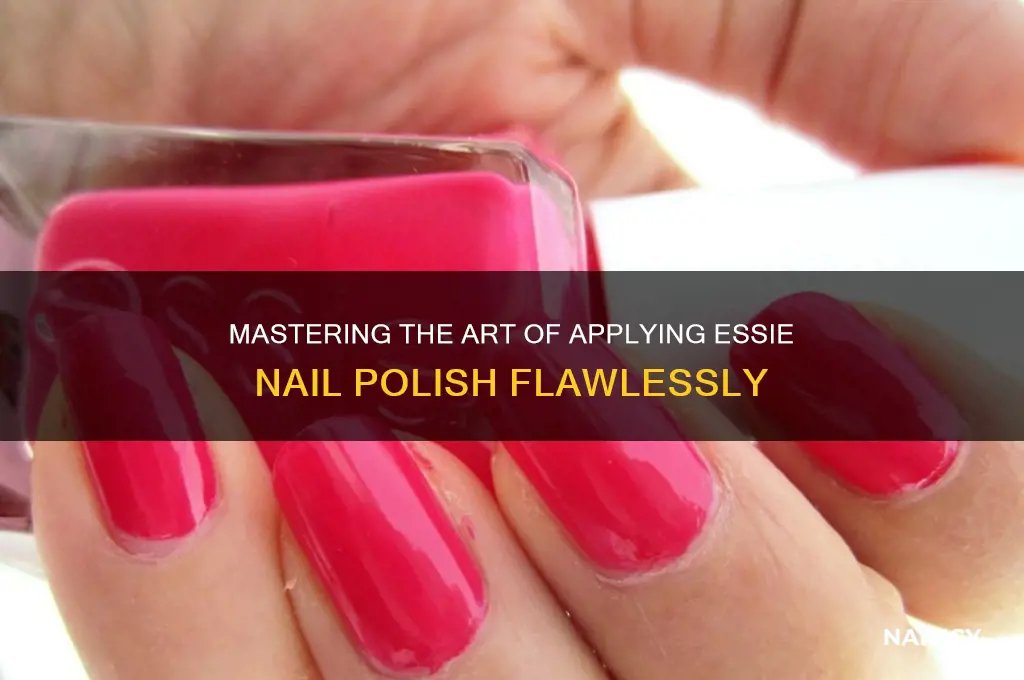 Mastering The Art Of Applying Essie Nail Polish Flawlessly | Nailicy