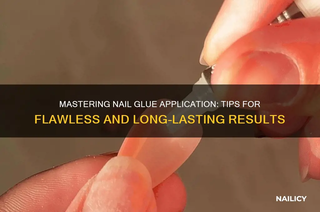 Mastering Nail Glue Application: Tips For Flawless And Long-Lasting ...