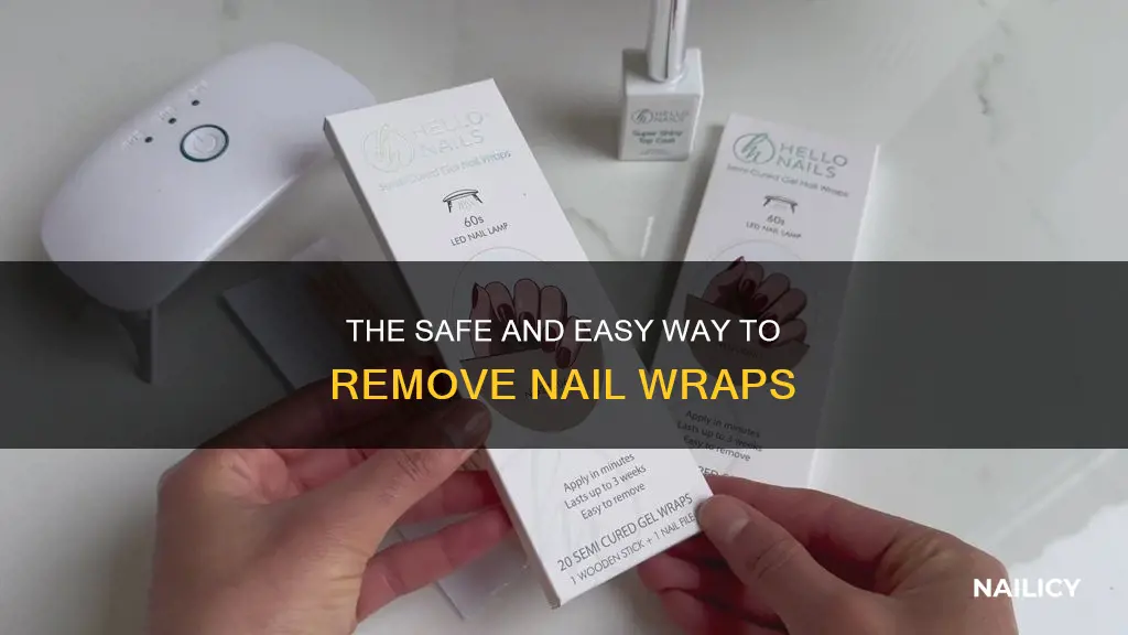 The Safe And Easy Way To Remove Nail Wraps | Nailicy
