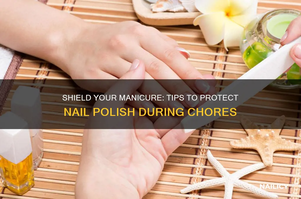 Shield Your Manicure: Tips To Protect Nail Polish During Chores | Nailicy