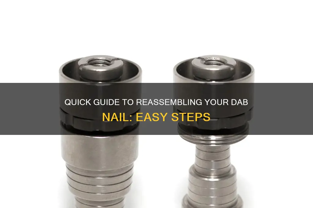 Quick Guide To Reassembling Your Dab Nail: Easy Steps | Nailicy
