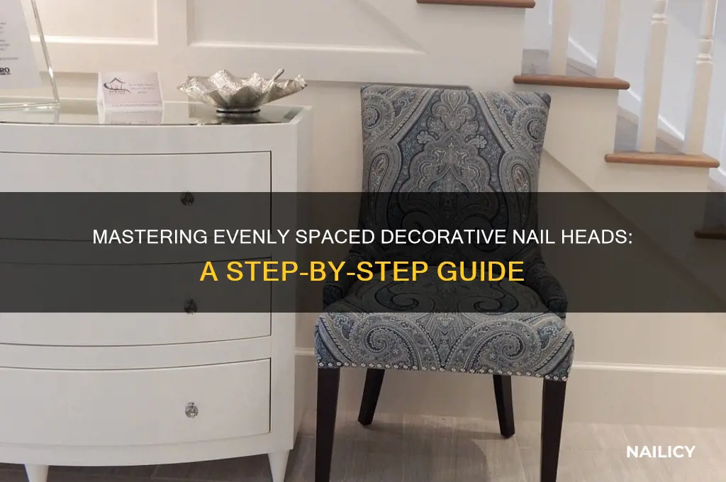 Mastering Evenly Spaced Decorative Nail Heads: A Step-By-Step Guide ...