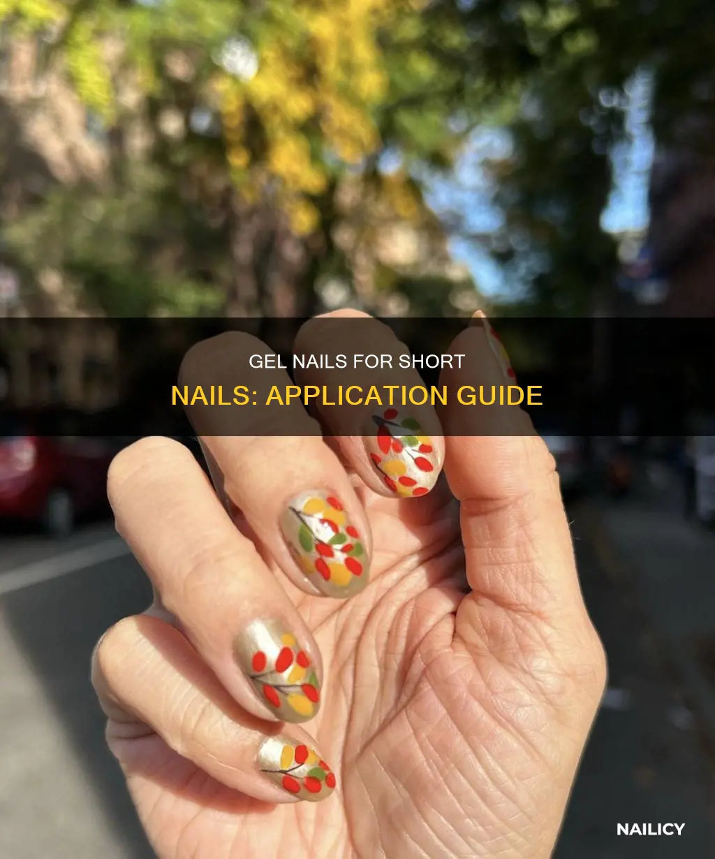 Gel Nails For Short Nails: Application Guide | Nailicy