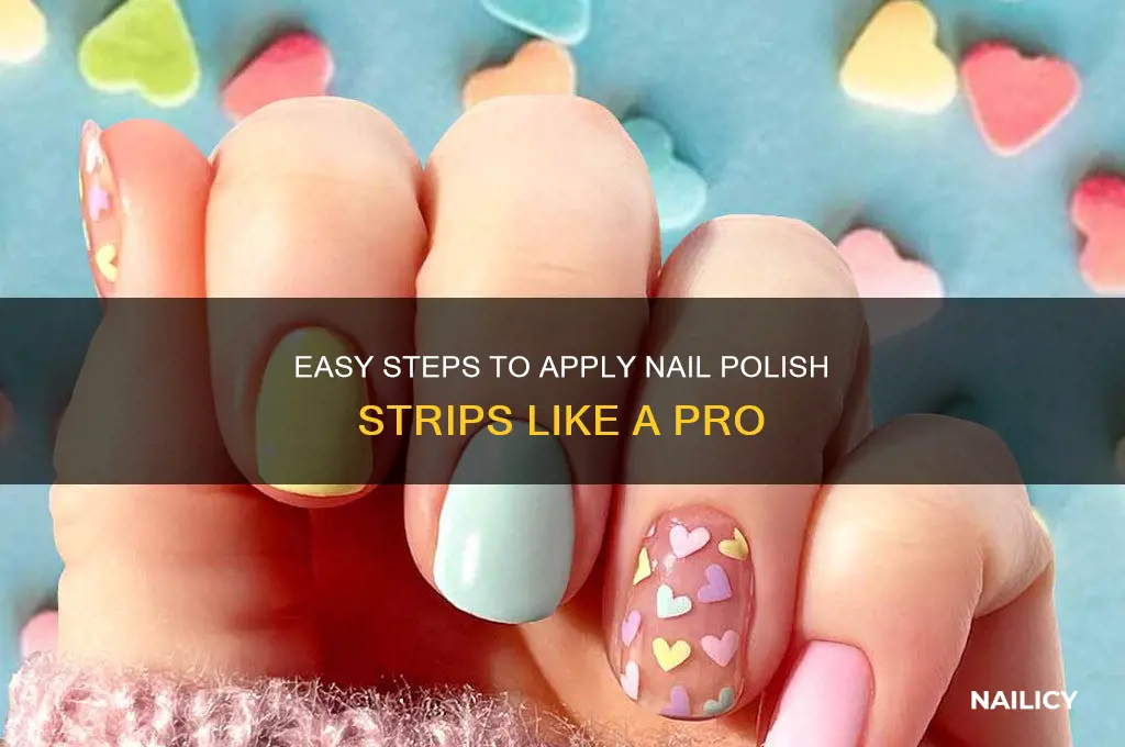 Easy Steps To Apply Nail Polish Strips Like A Pro | Nailicy