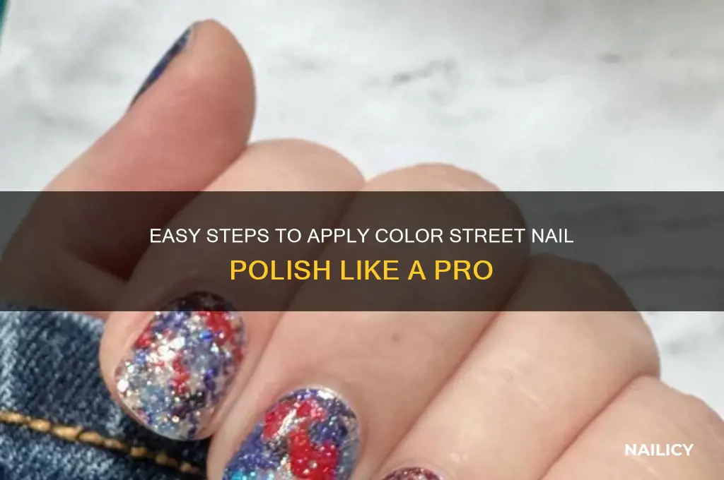 Easy Steps To Apply Color Street Nail Polish Like A Pro | Nailicy