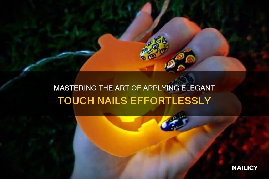 Mastering The Art Of Applying Elegant Touch Nails Effortlessly | Nailicy