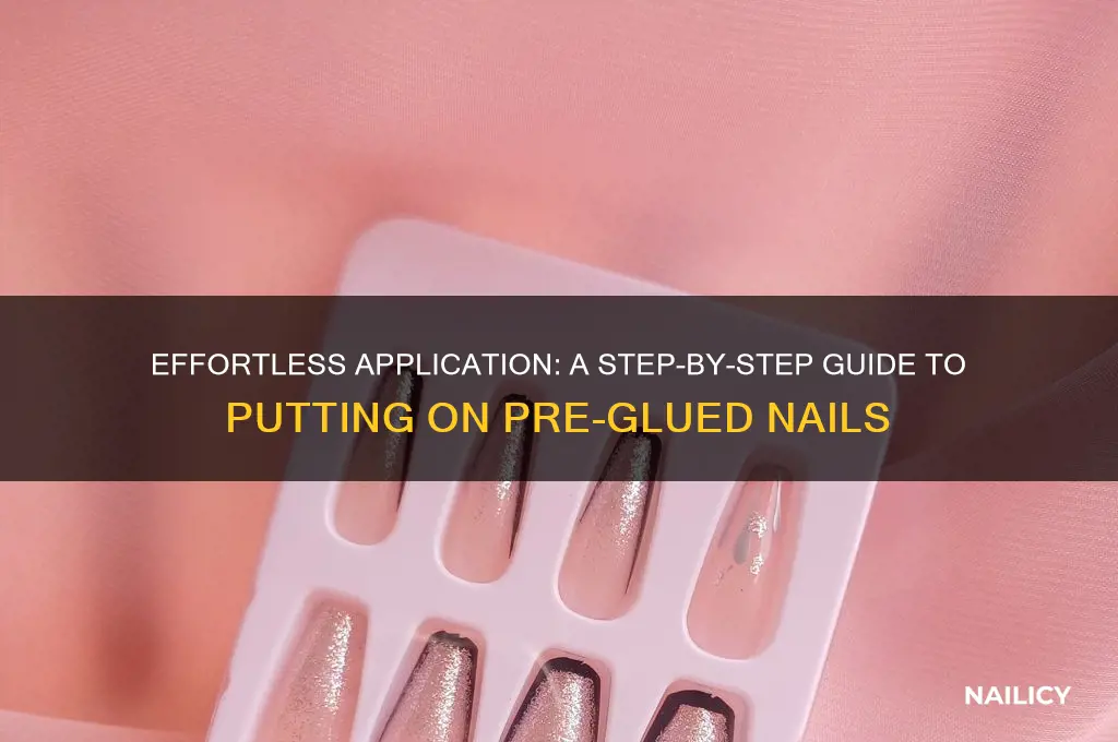 Effortless Application: A Step-By-Step Guide To Putting On Pre-Glued ...