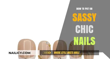 Sassy Chic Nails: Easy Steps For A Bold, Stylish Look | Nailicy