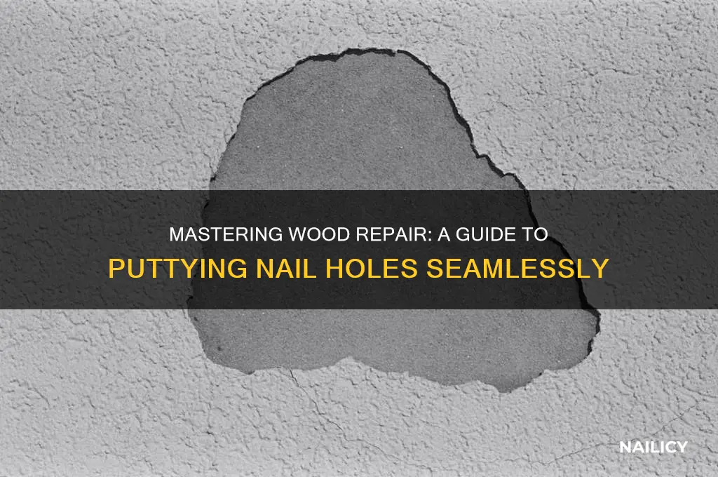 Mastering Wood Repair: A Guide To Puttying Nail Holes Seamlessly | Nailicy