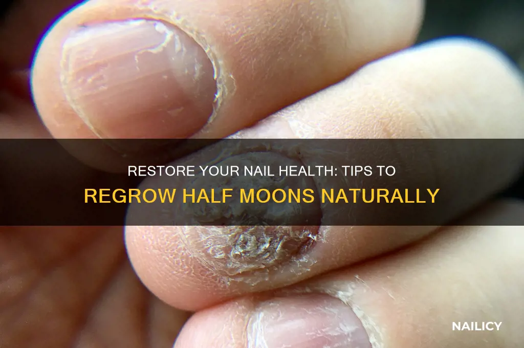 Restore Your Nail Health: Tips To Regrow Half Moons Naturally | Nailicy